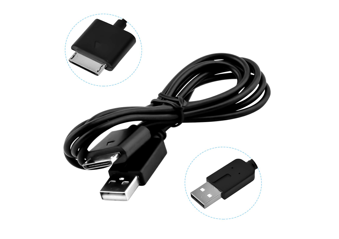 USB Data Charge Cable For PSP GO Charger Cable Data Transfer Charging ...
