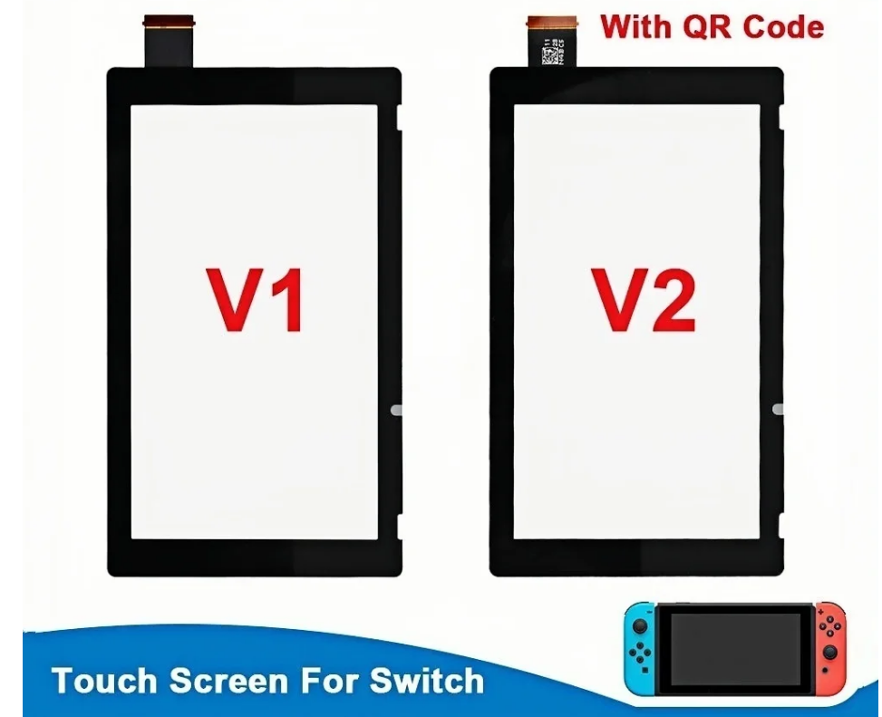 Screen Digitizer For Nintendo Switch LCD Replacement Touch Front Glass ...