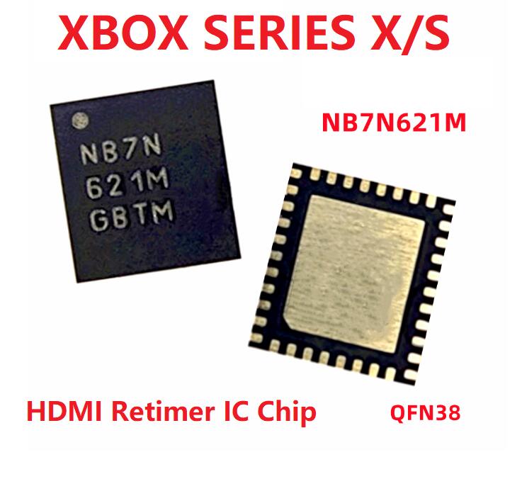 NB7N621M QFN38 HDMI Retimer IC Chip For Xbox Series S/X XSS XSX Contro ...