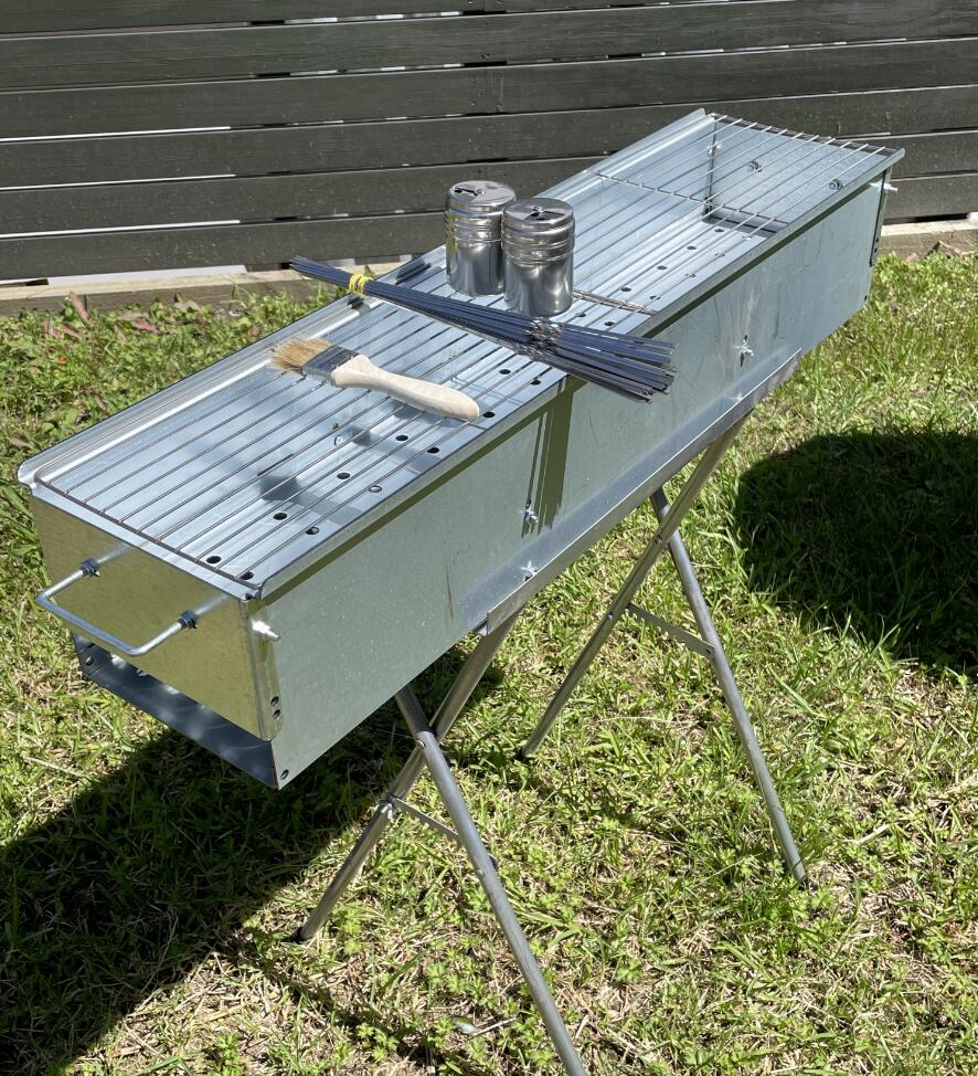 Enforced Chinese BBQ Kebab Grill Set with Accessories More – ET TECH